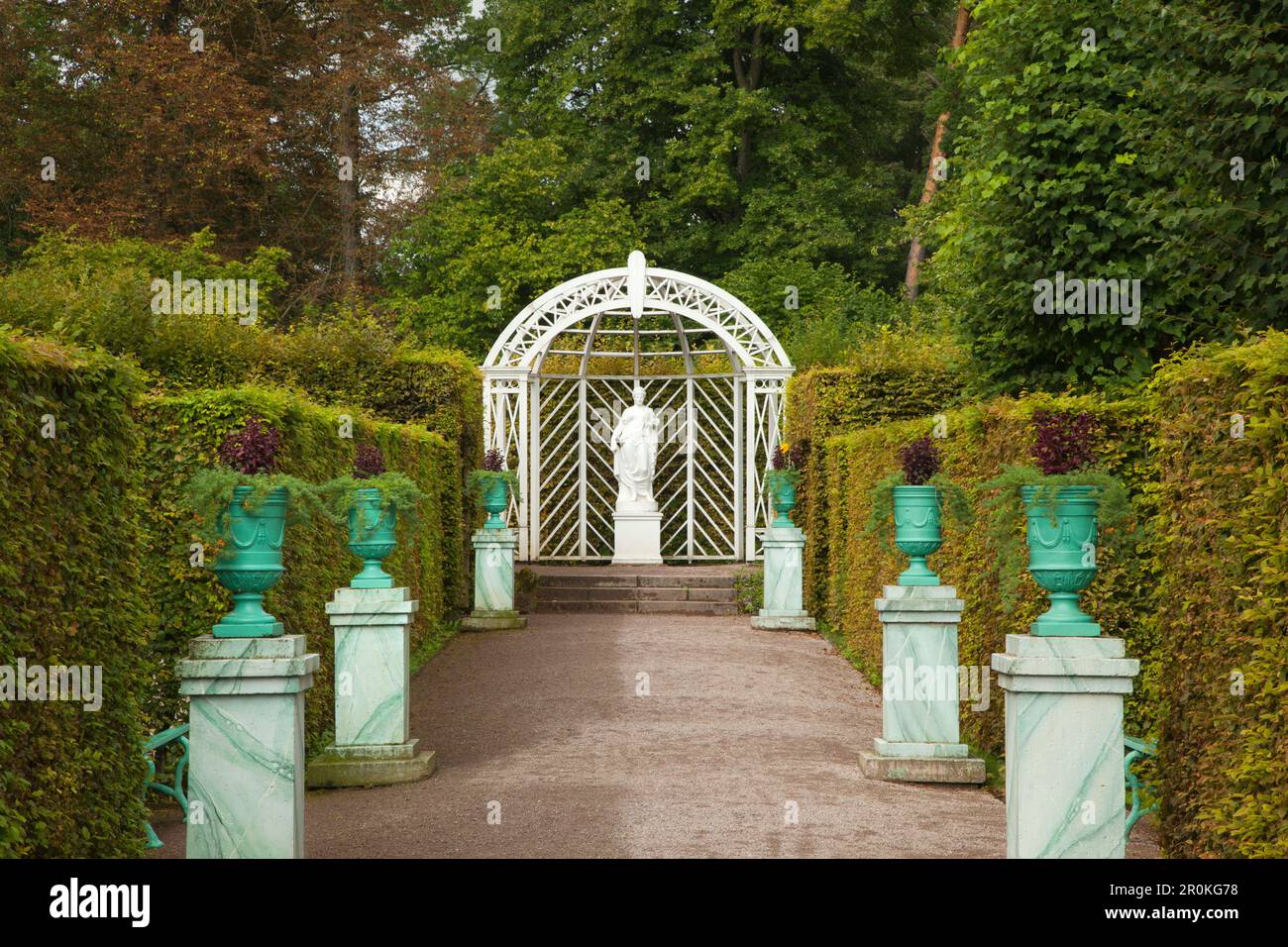 Russian Garden, Belvedere Palace, Weimar, Thuringia, Germany Stock ... Russian Garden, Belvedere Palace, Weimar, Thuringia, Germany Stock ...