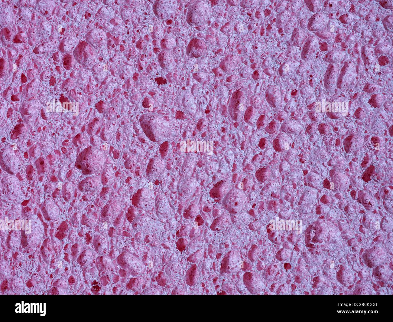 Detailed texture of dishwashing sponge, abstract pink background Stock ...