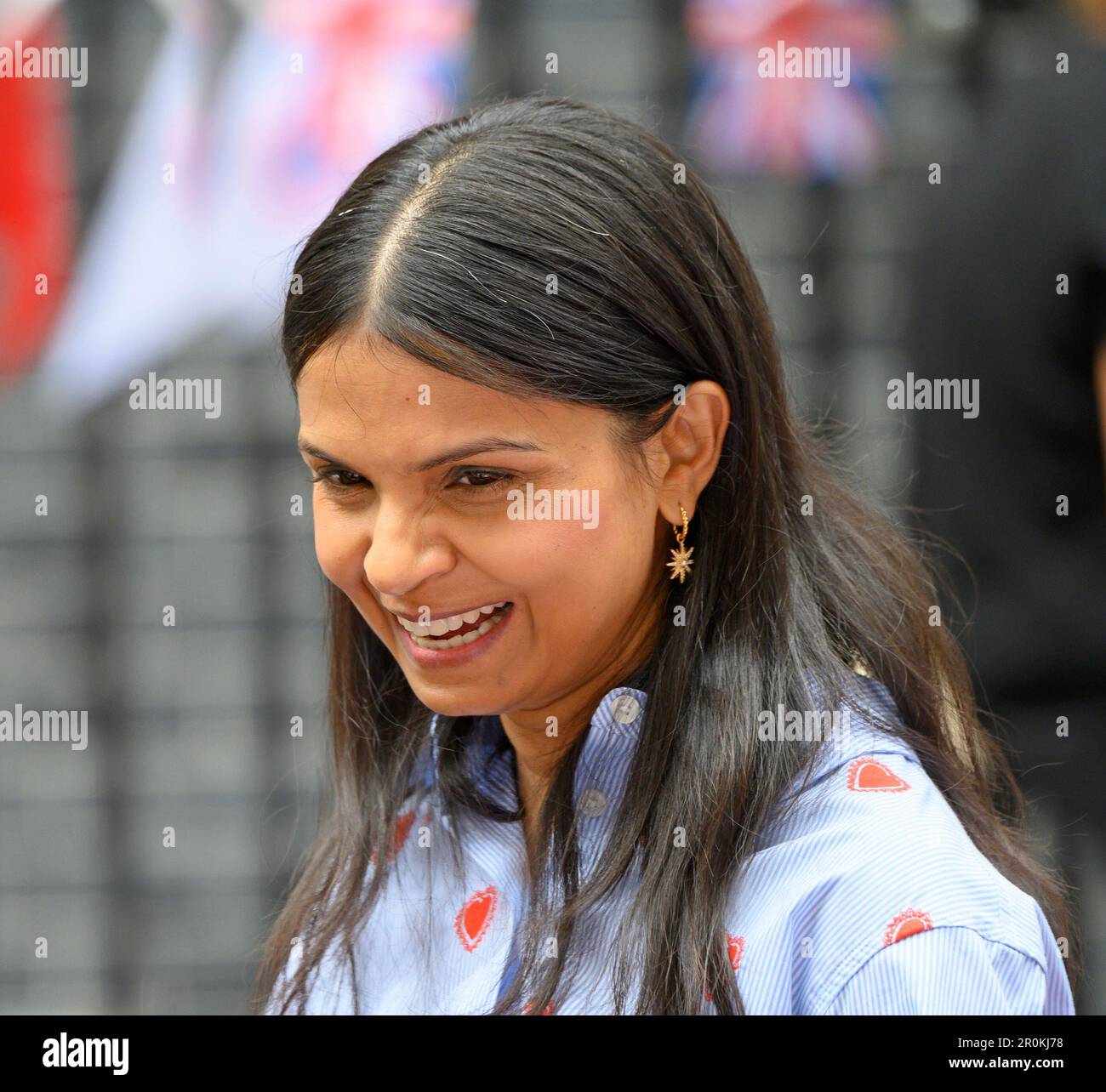 Akshata Murty - wife of Prime Minister Rishi Sunak - at the Coronation ...