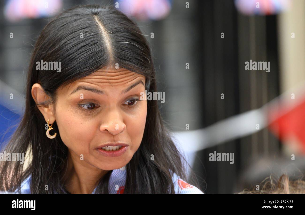 Akshata Murty - wife of Prime Minister Rishi Sunak - at the Coronation ...