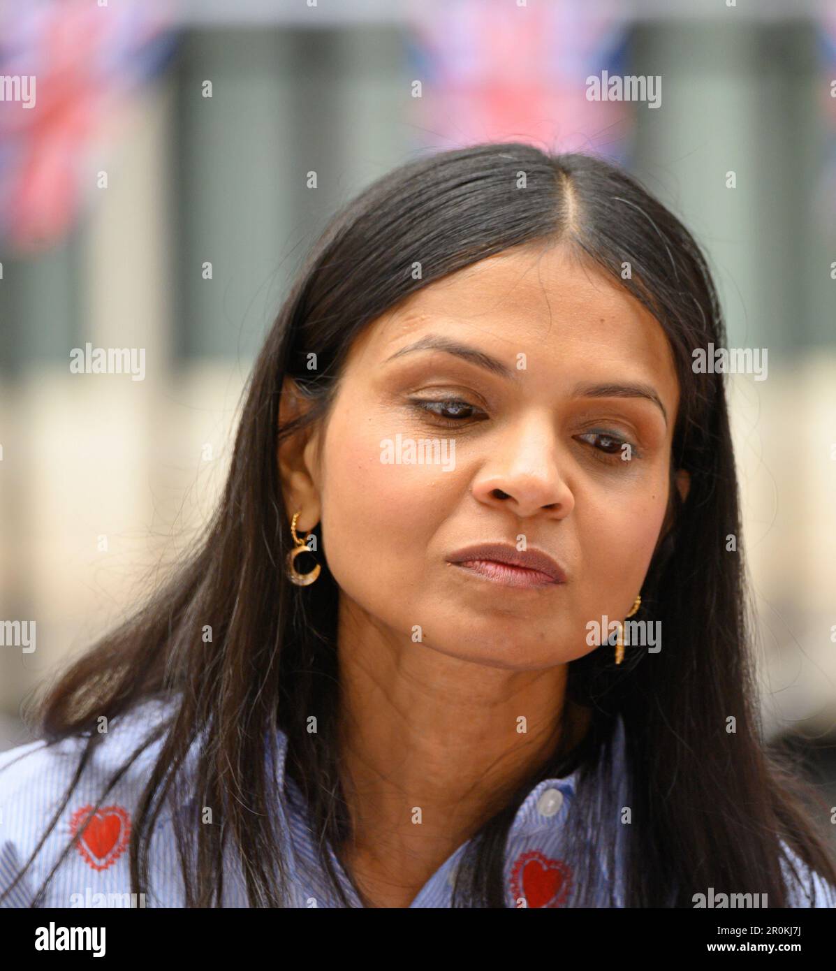 Akshata Murty - wife of Prime Minister Rishi Sunak - at the Coronation ...