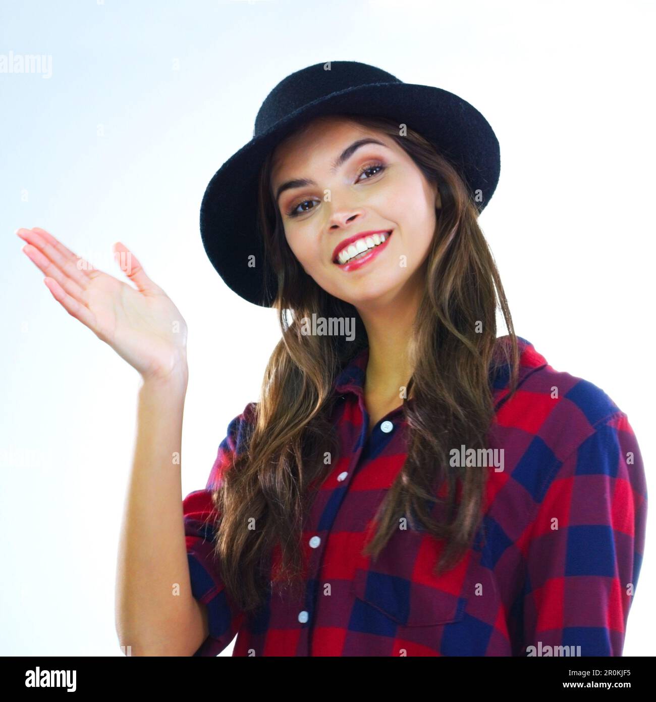 Be known for your kindness and grace. a young woman waving against a ...
