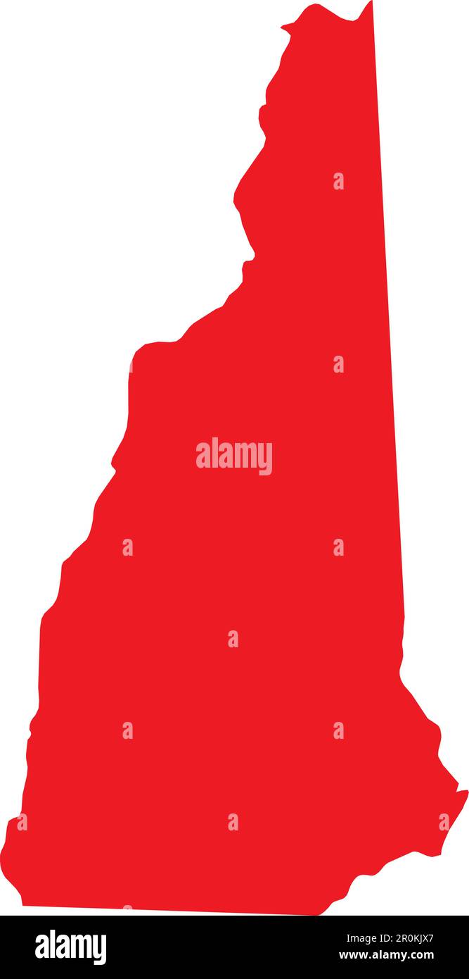 New hampshire geography Stock Vector Images - Alamy
