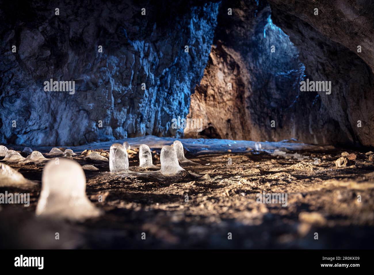 UNESCO World Heritage Ice Age Caves of the Swabian Alb, stalagmite kind ...
