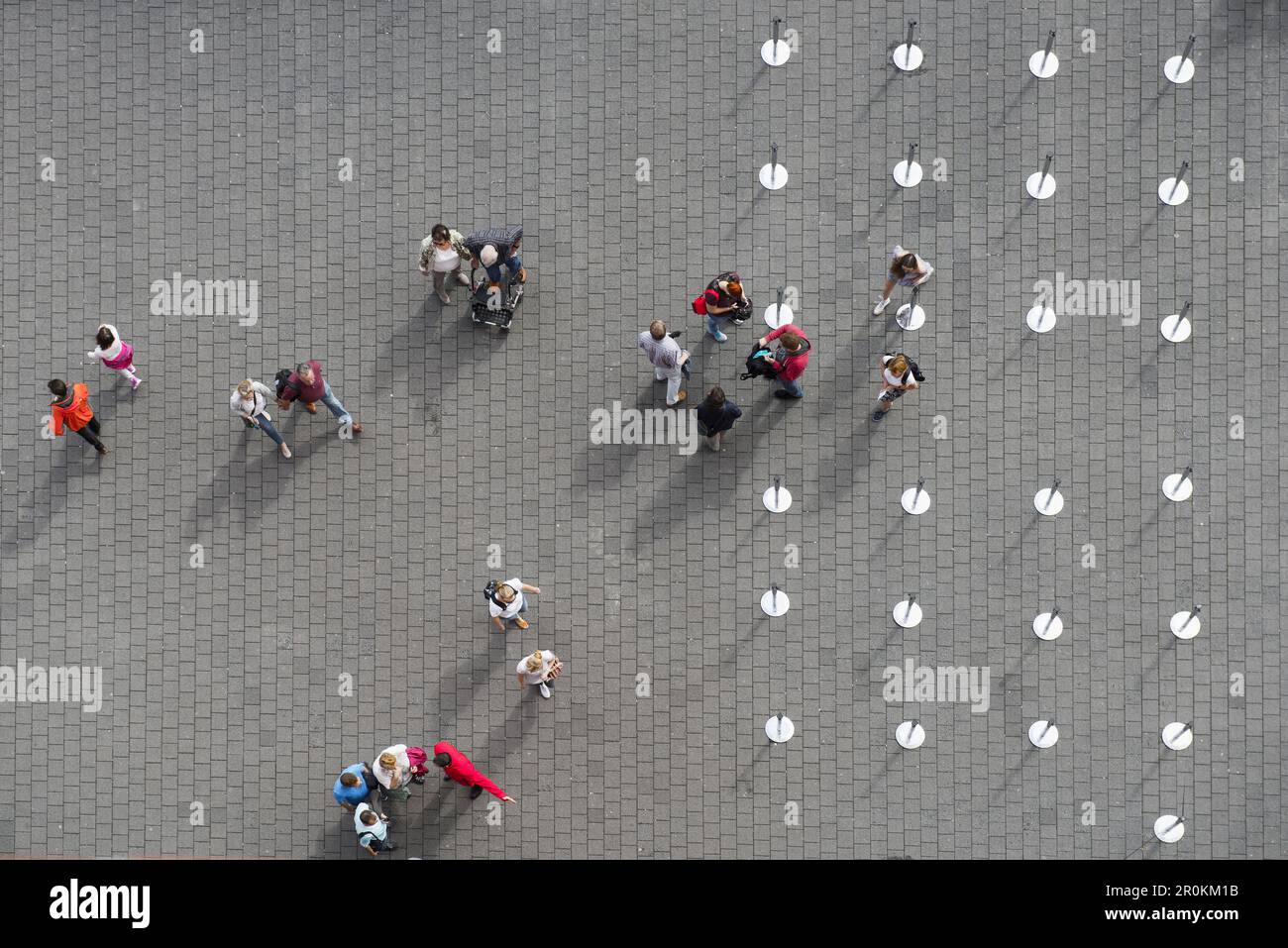 Aerial view human overhead hi-res stock photography and images - Alamy