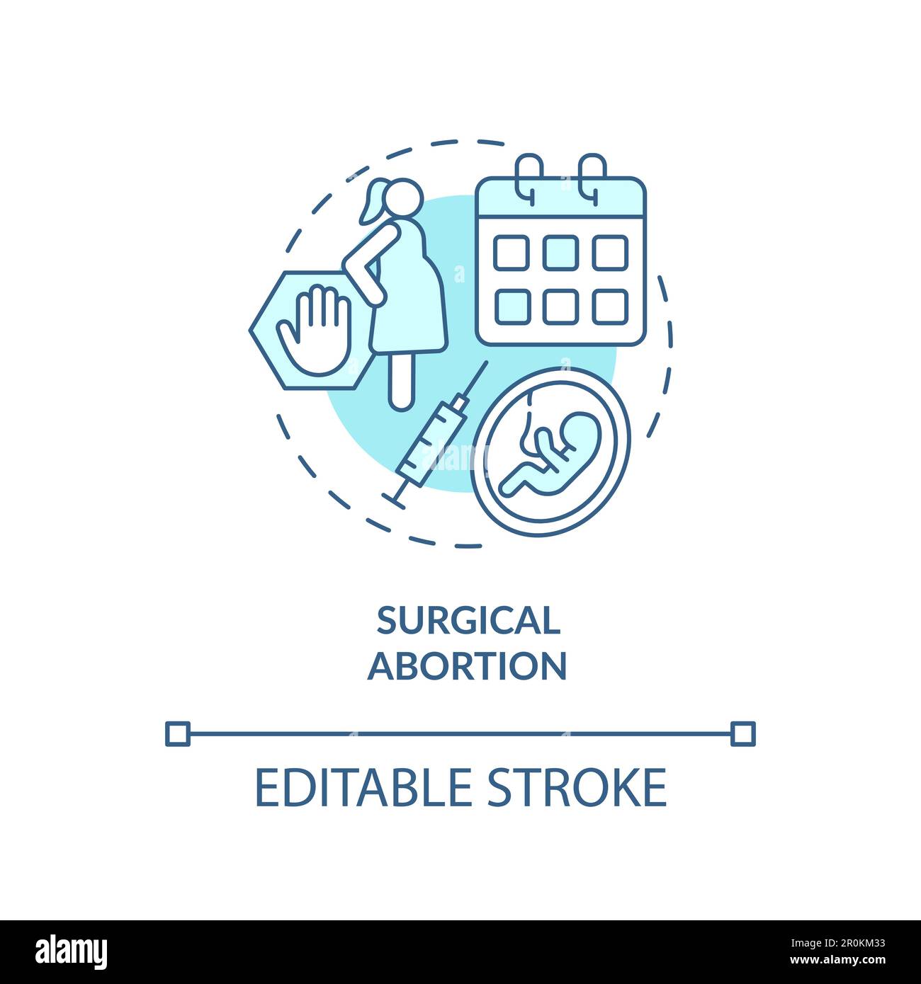 Abortion surgery Stock Vector Images - Alamy