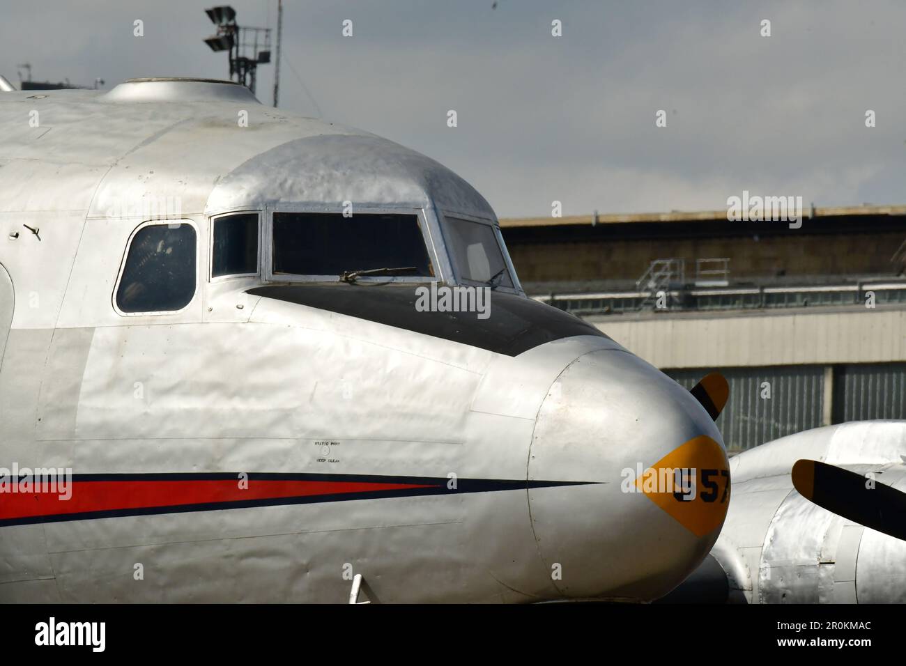 douglas C-54 Skymaster candy Bomber airlift Berlin Tempelhof Stock ...