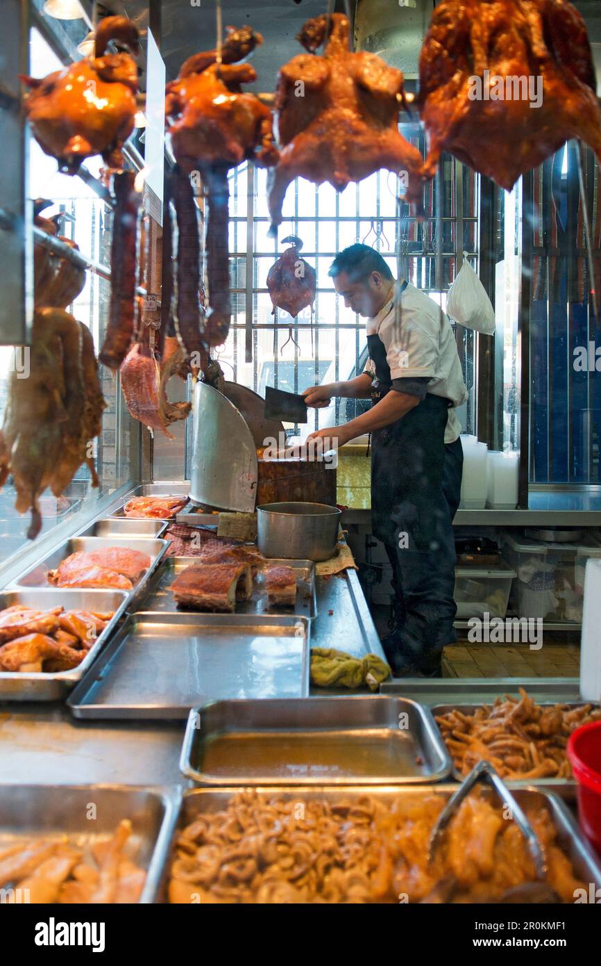 Vietnamese butscher in the suburb of Cabramatta, Sydney, New South ...