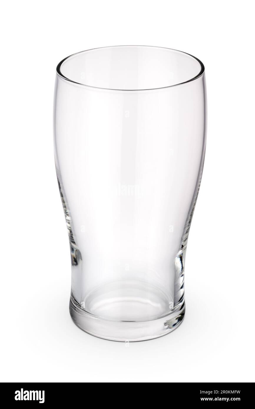 Empty drinking highball glass isolated on white with clipping path Stock Photo - Alamy