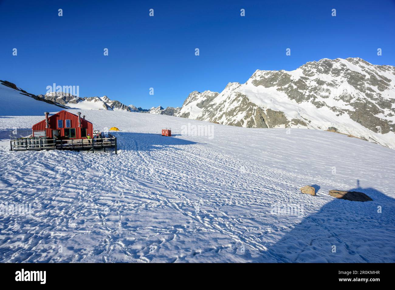 Mueller Hut, Hooker Valley, Mount Cook National Park, UNESCO Welterbe ...