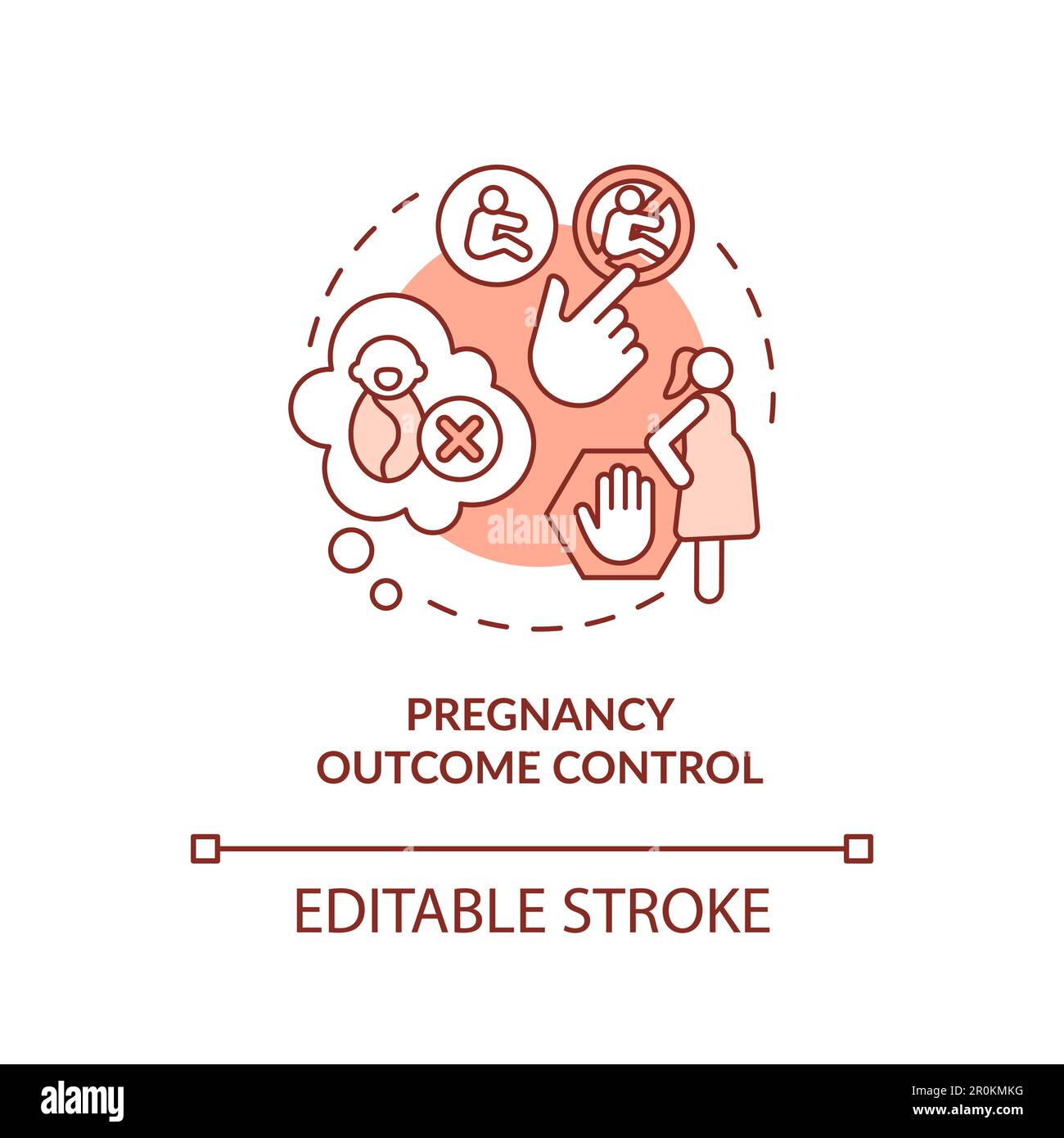 Birth outcome Stock Vector Images - Alamy