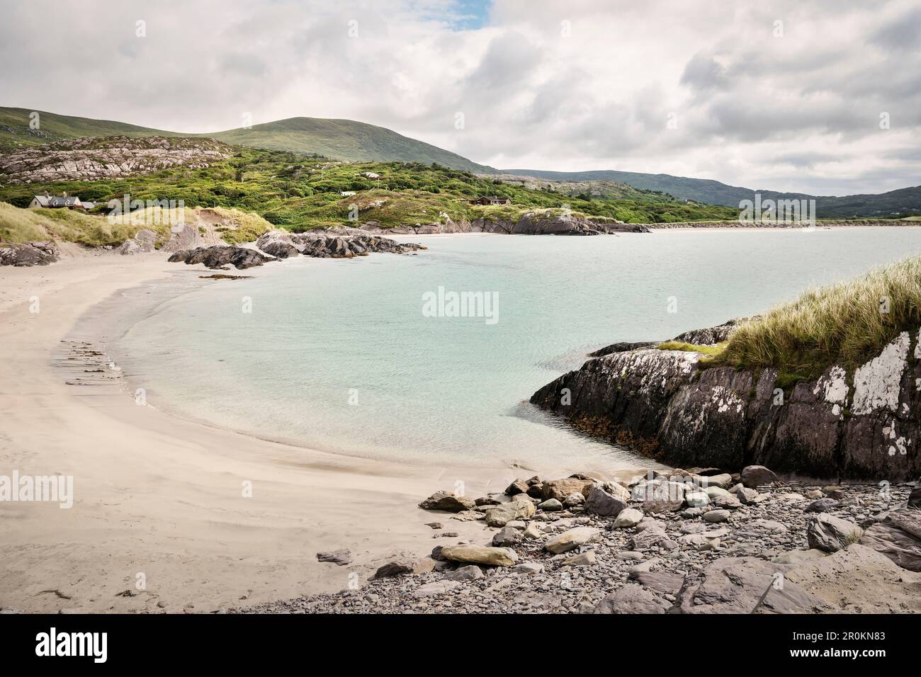 Derrynane Beach, Abbey Island, County Kerry, Ireland, Ring of Kerry ...