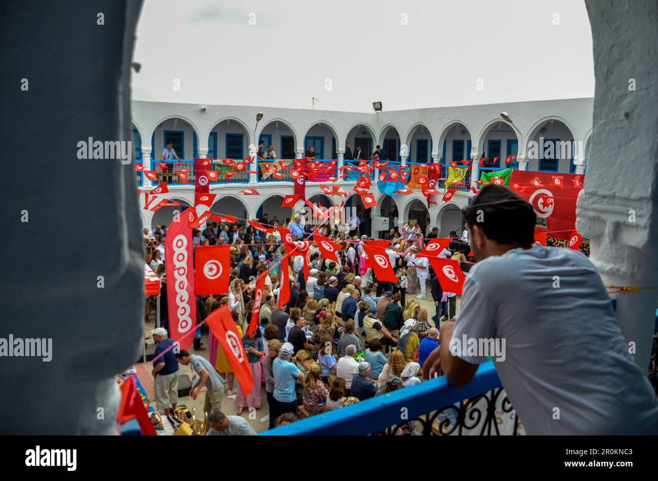 May 8, 2023: Djerba, Tunisia, 8 May 2023. Jews from Tunisia and various ...