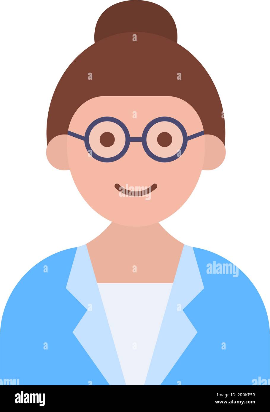 Female Professor icon vector image. Suitable for mobile application web ...