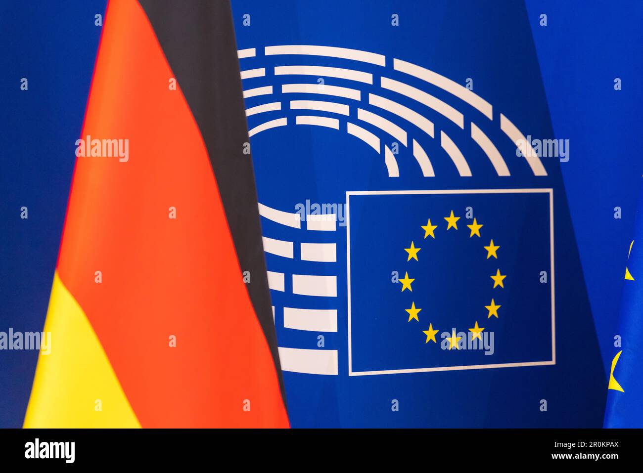 Europe debate logo hi-res stock photography and images - Alamy