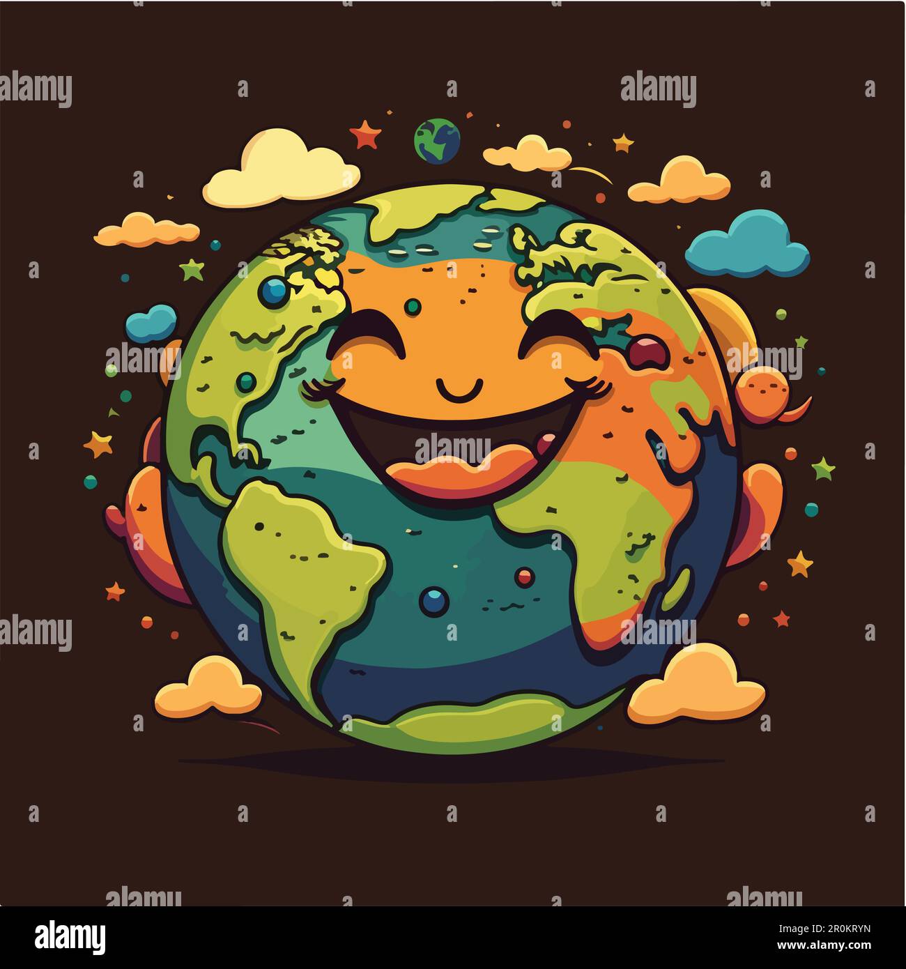 Baby and earth Stock Vector Images - Alamy
