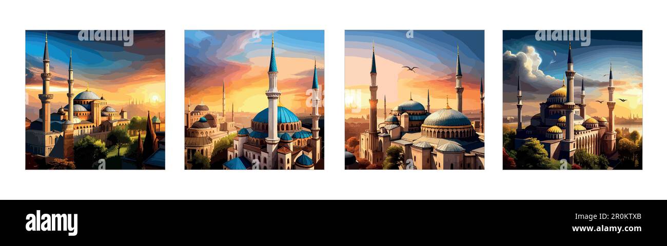 Museum of islamic art cairo Stock Vector Images - Alamy