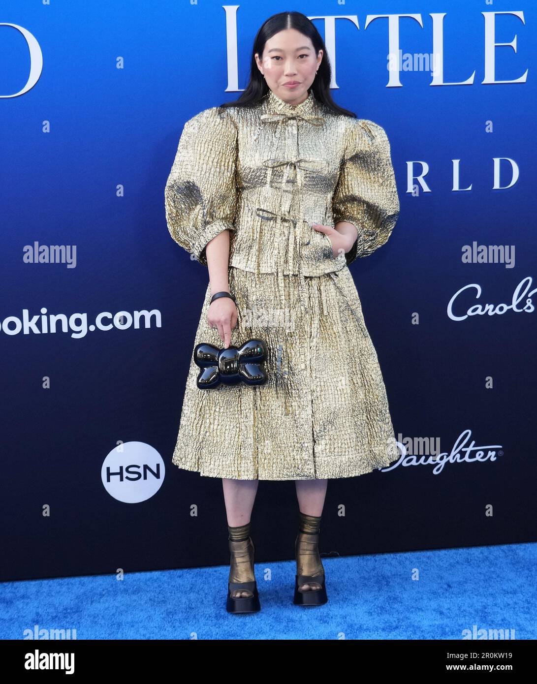 Los Angeles, USA. 08th May, 2023. Awkwafina arrives at Disney's THE LITTLE MERMAID World ...