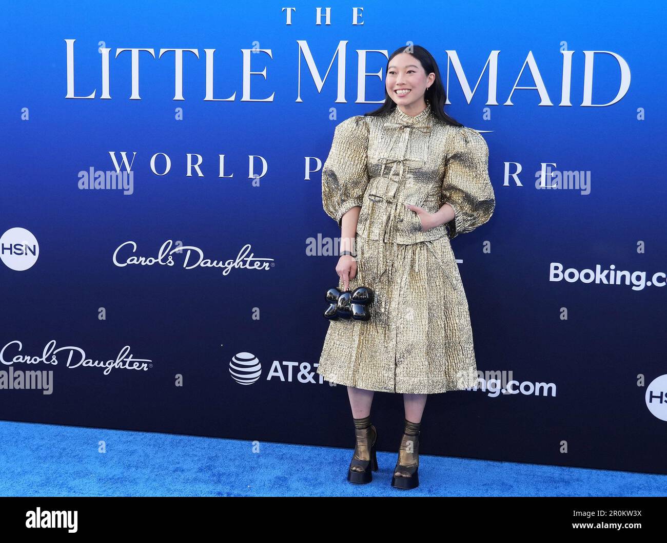 Los Angeles, USA. 08th May, 2023. Awkwafina arrives at Disney's THE ...