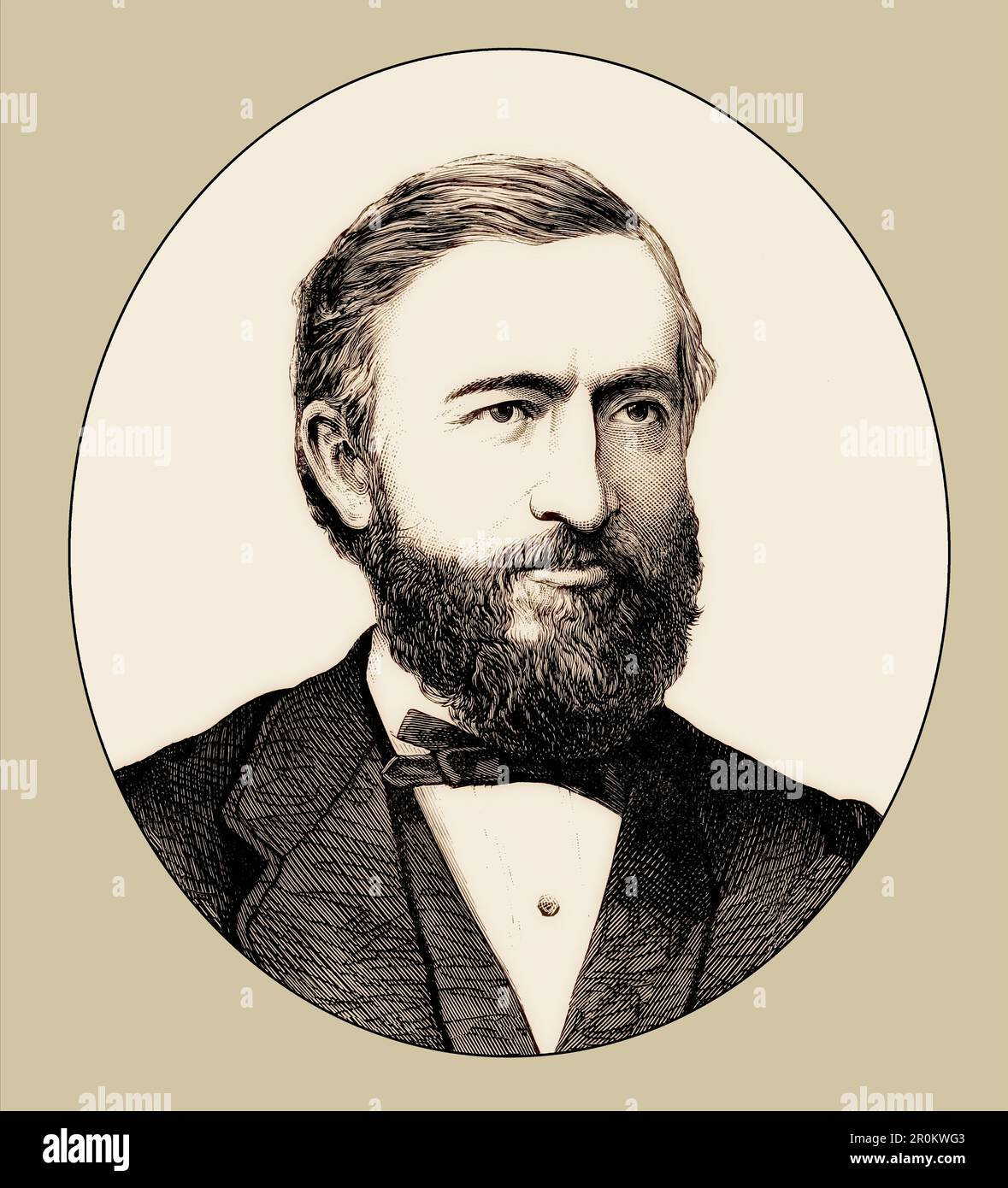 Johann Philipp Reis, 1834 – 1874, German scientist and inventor ...