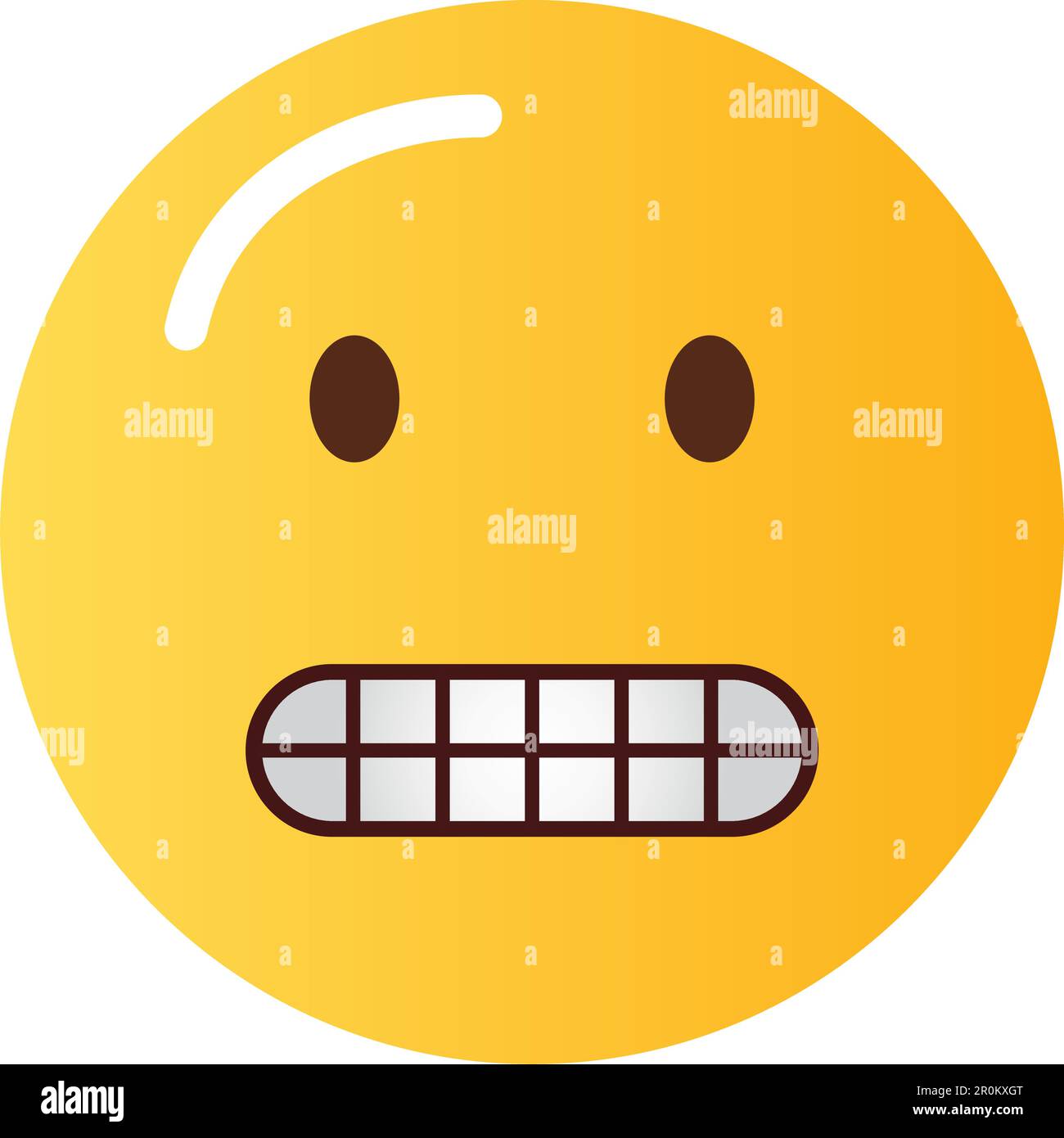 Grimacing Face icon vector image. Suitable for mobile application web ...