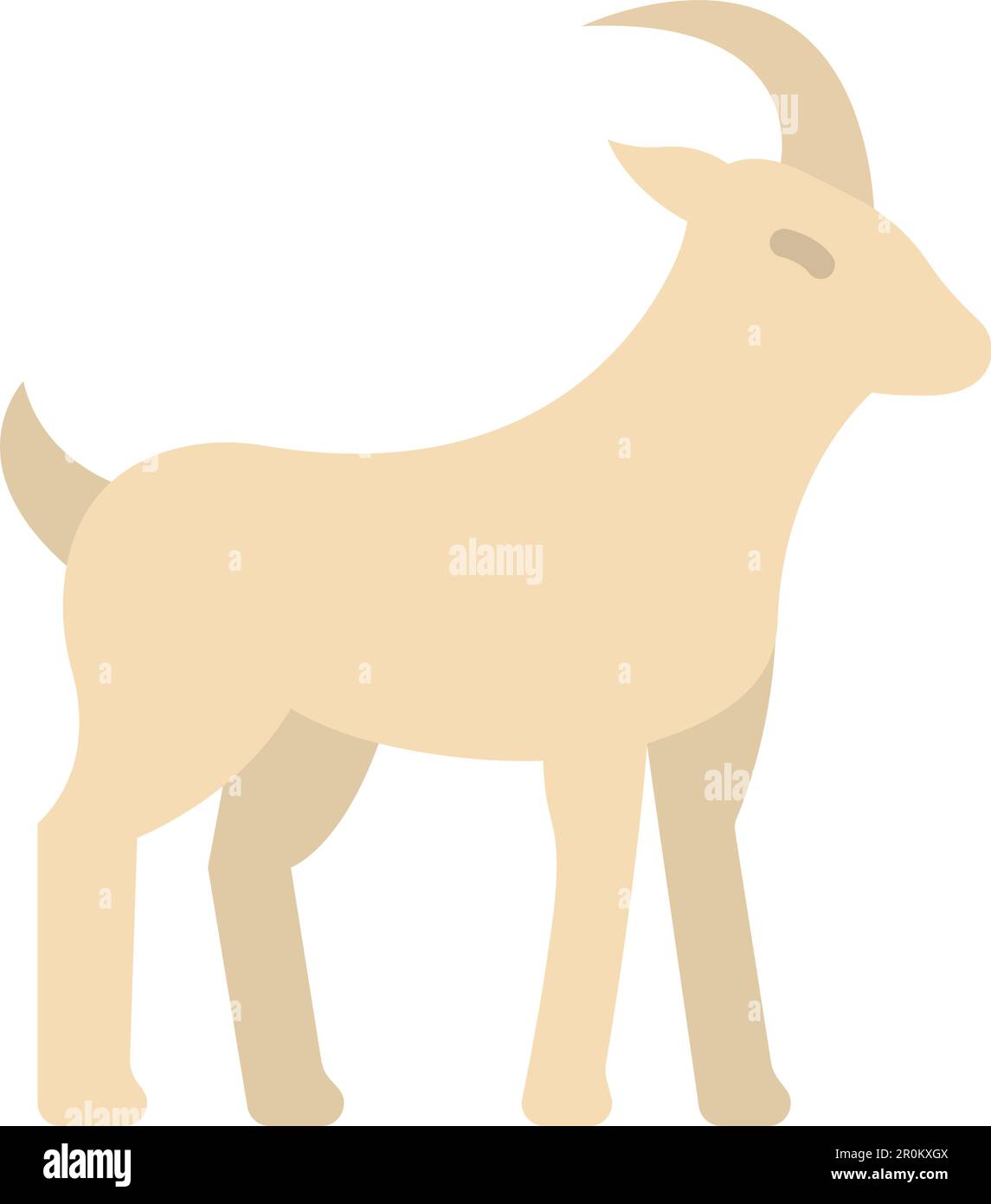 Goat icon vector image. Suitable for mobile application web application ...