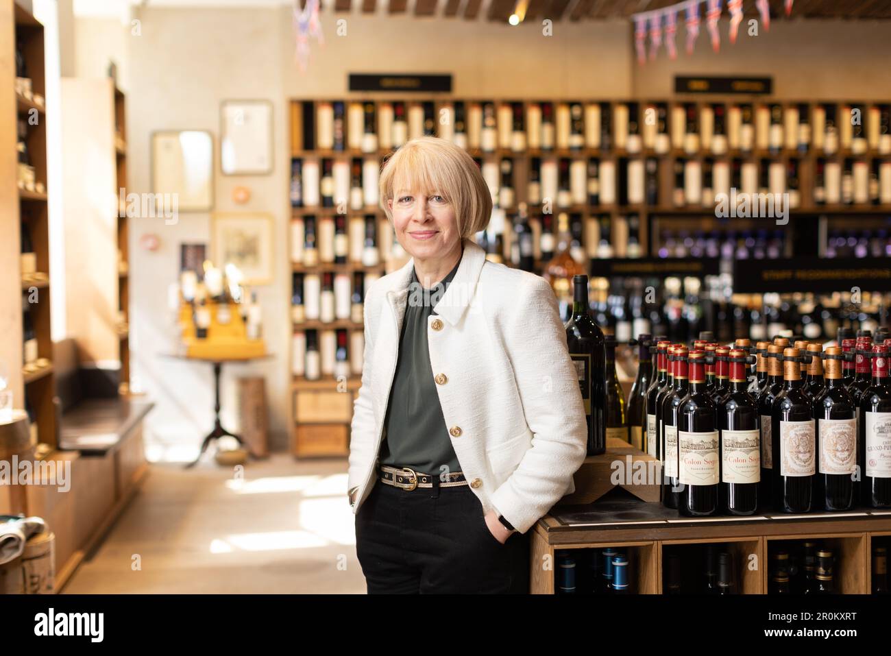 Emma Fox, the chief executive of Berry Bros & Rudd, London's oldest ...