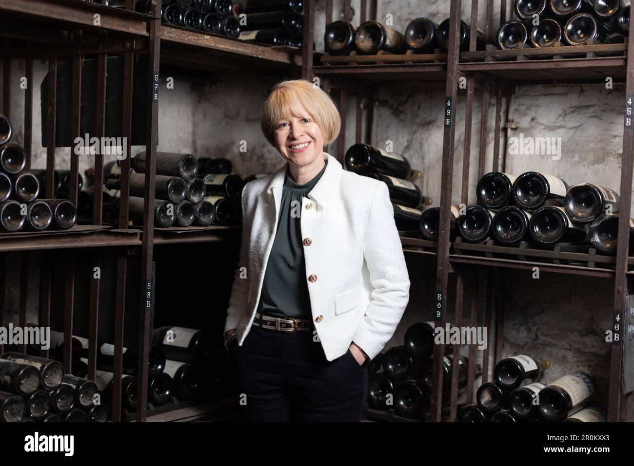 Emma Fox, the chief executive of Berry Bros & Rudd, London's oldest ...