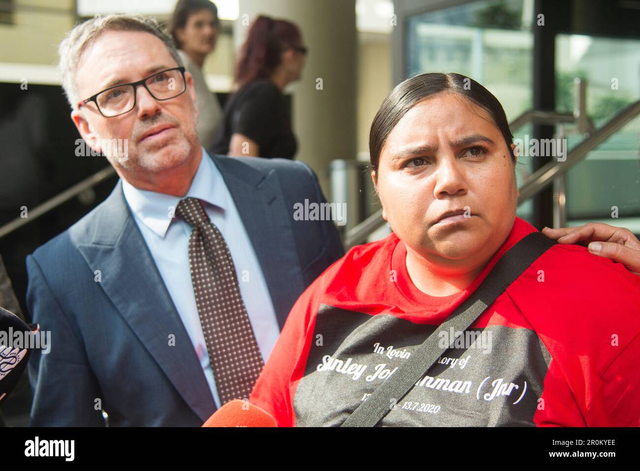 National Justice Project chief executive George Newhouse, Stanley Inman ...