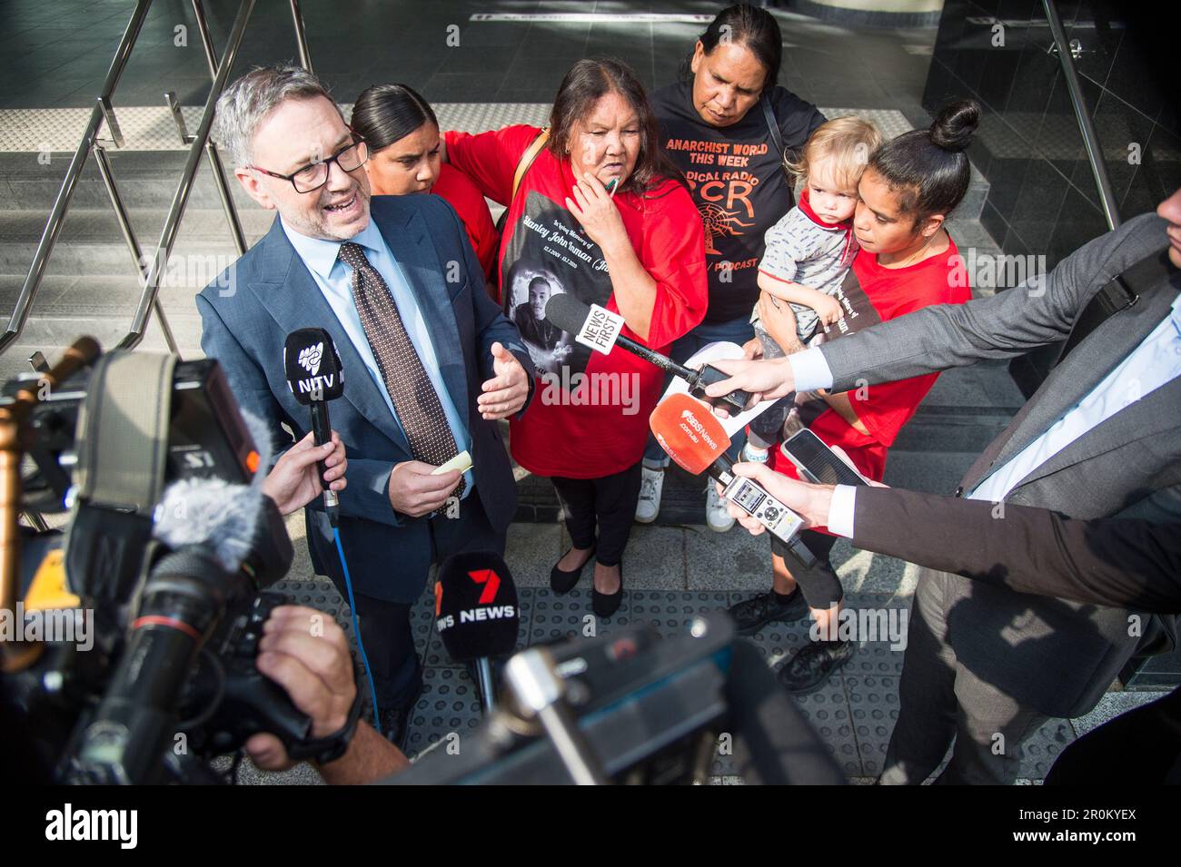 National Justice Project chief executive George Newhouse, Stanley Inman ...