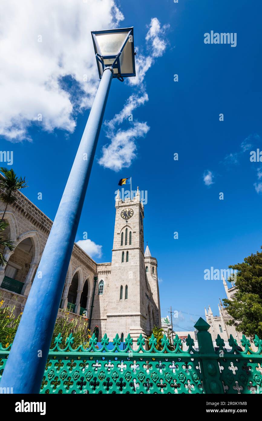 Clock Tower, Parliament Building, Bridgetown, Barbados, Caribbean ...