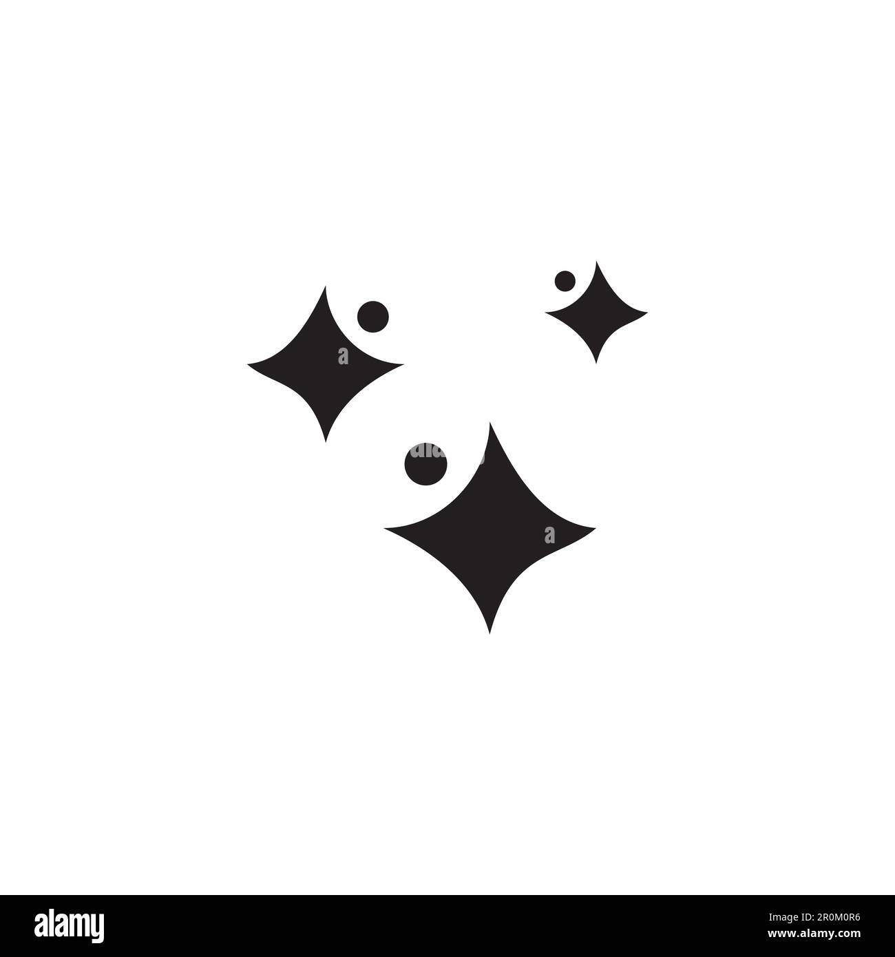 sparkling people icon logo design vector illustration Stock Vector ...