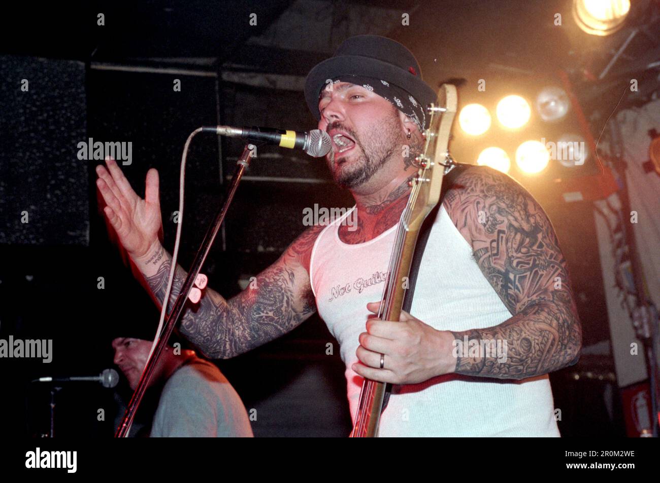 Milan Italy 1997-03-17 : Evan Seinfeld bassist of Biohazard during live ...