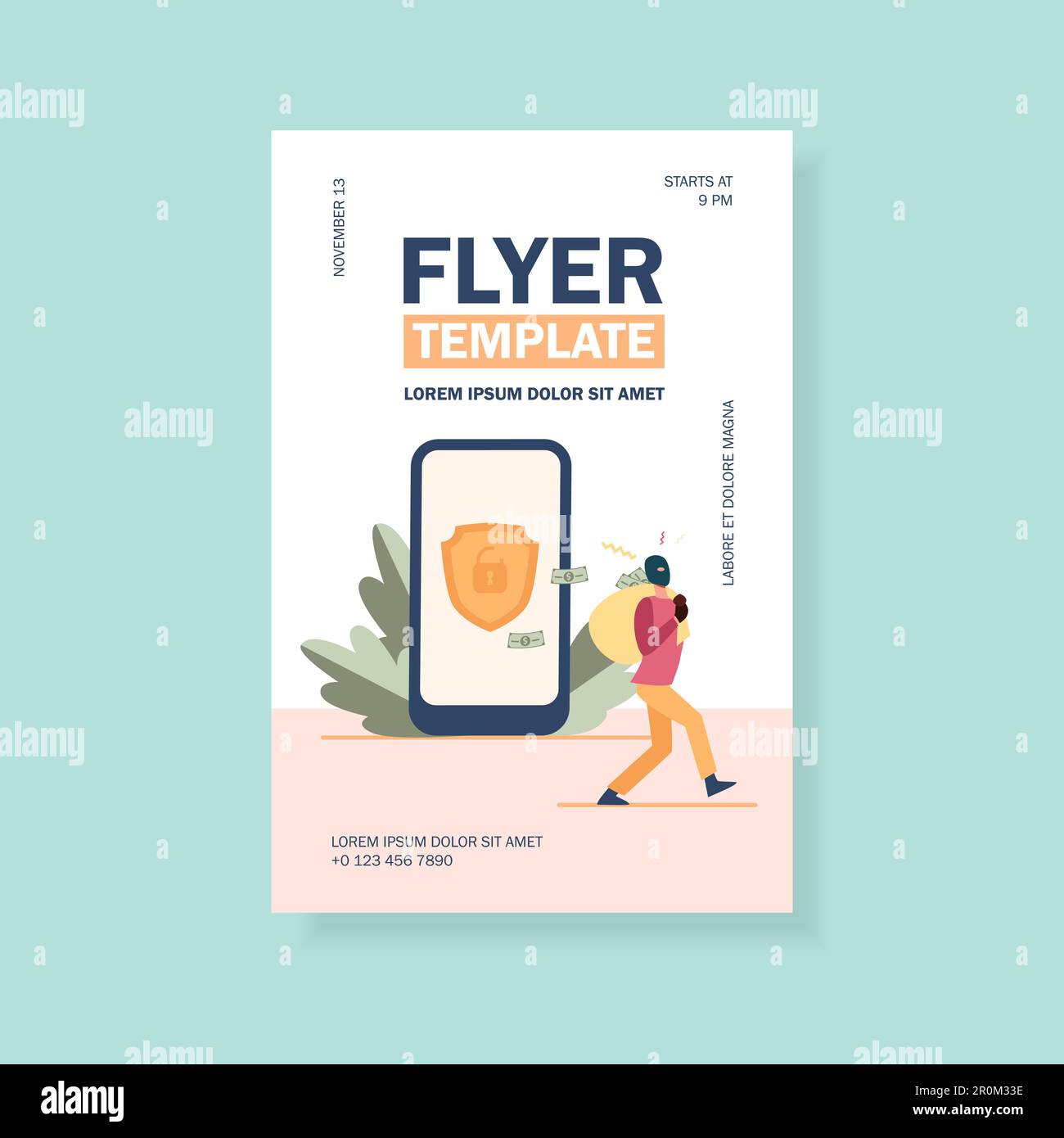 Criminal hacking personal data Stock Vector Image & Art - Alamy