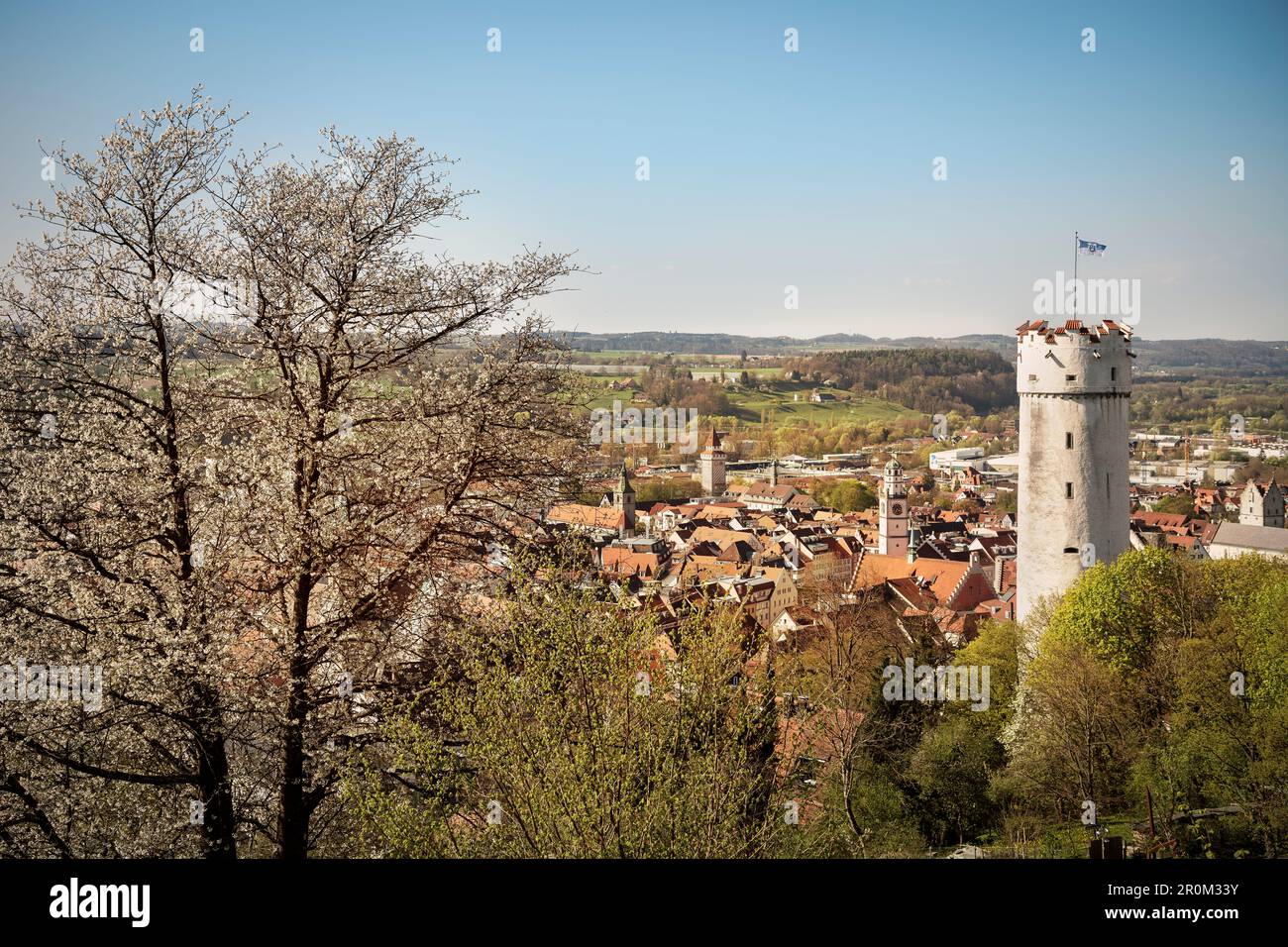 View from the tower of ravensburg castle hi-res stock photography and ...
