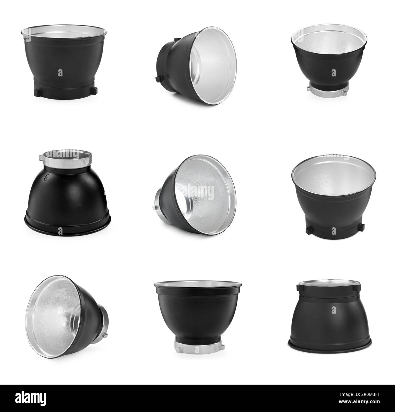 Silver reflector bowl hi-res stock photography and images - Alamy