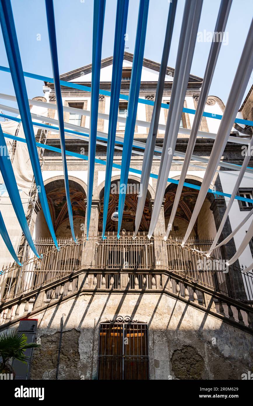 6th century church dedicated to Mary in Largo Regina Coeli with the ...