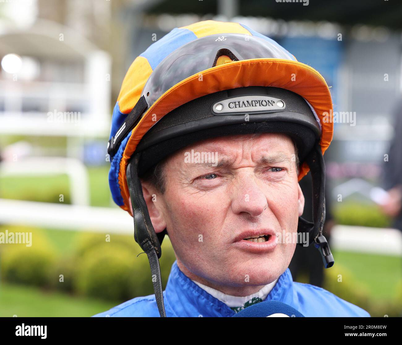 Jockey Seamie Heffernan at Curragh Racecourse, County Kildare. Picture ...