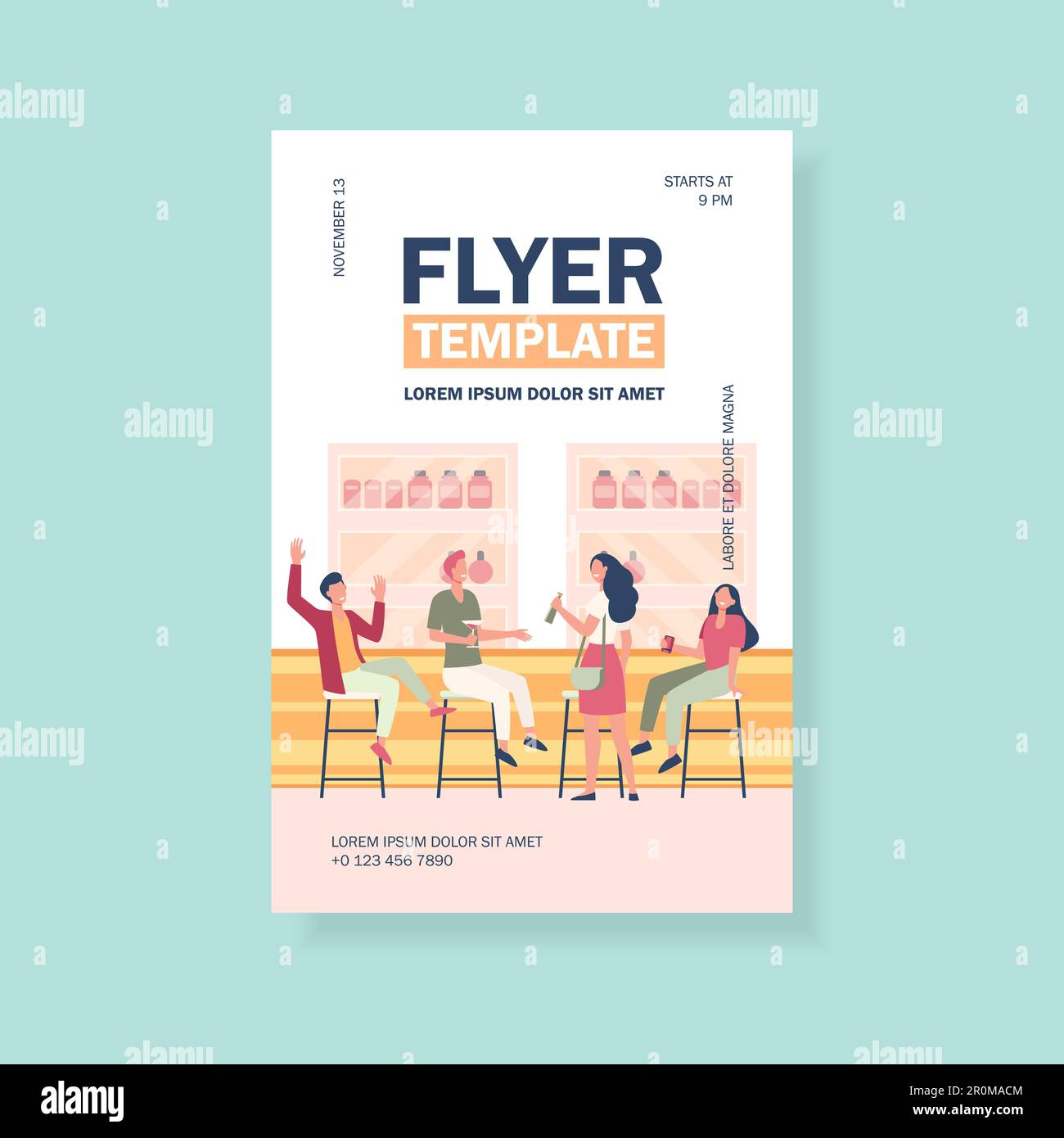 Men sitting bar on Stock Vector Images - Alamy