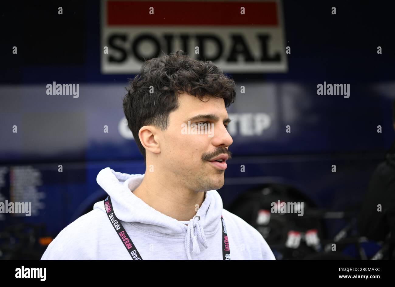 Venosa, Italy. 09th May, 2023. 'Average Rob' (Robert Van Impe) pictured ...