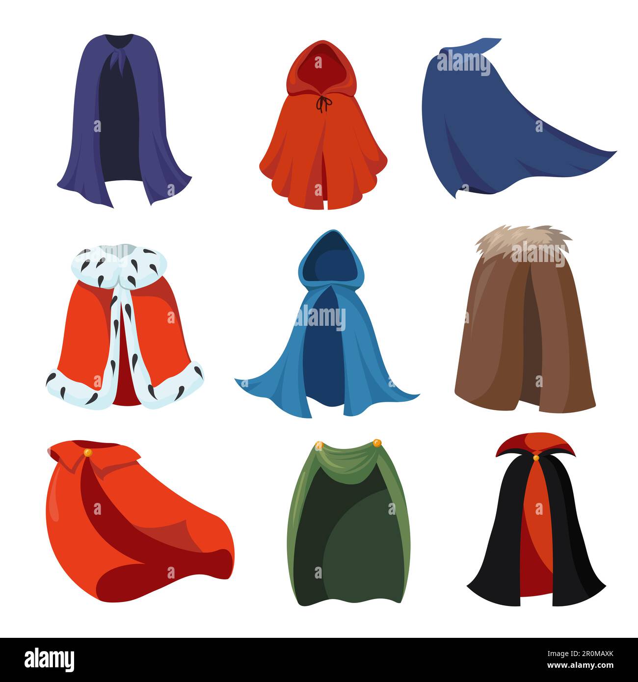 Red silk cloth set Cut Out Stock Images & Pictures - Alamy