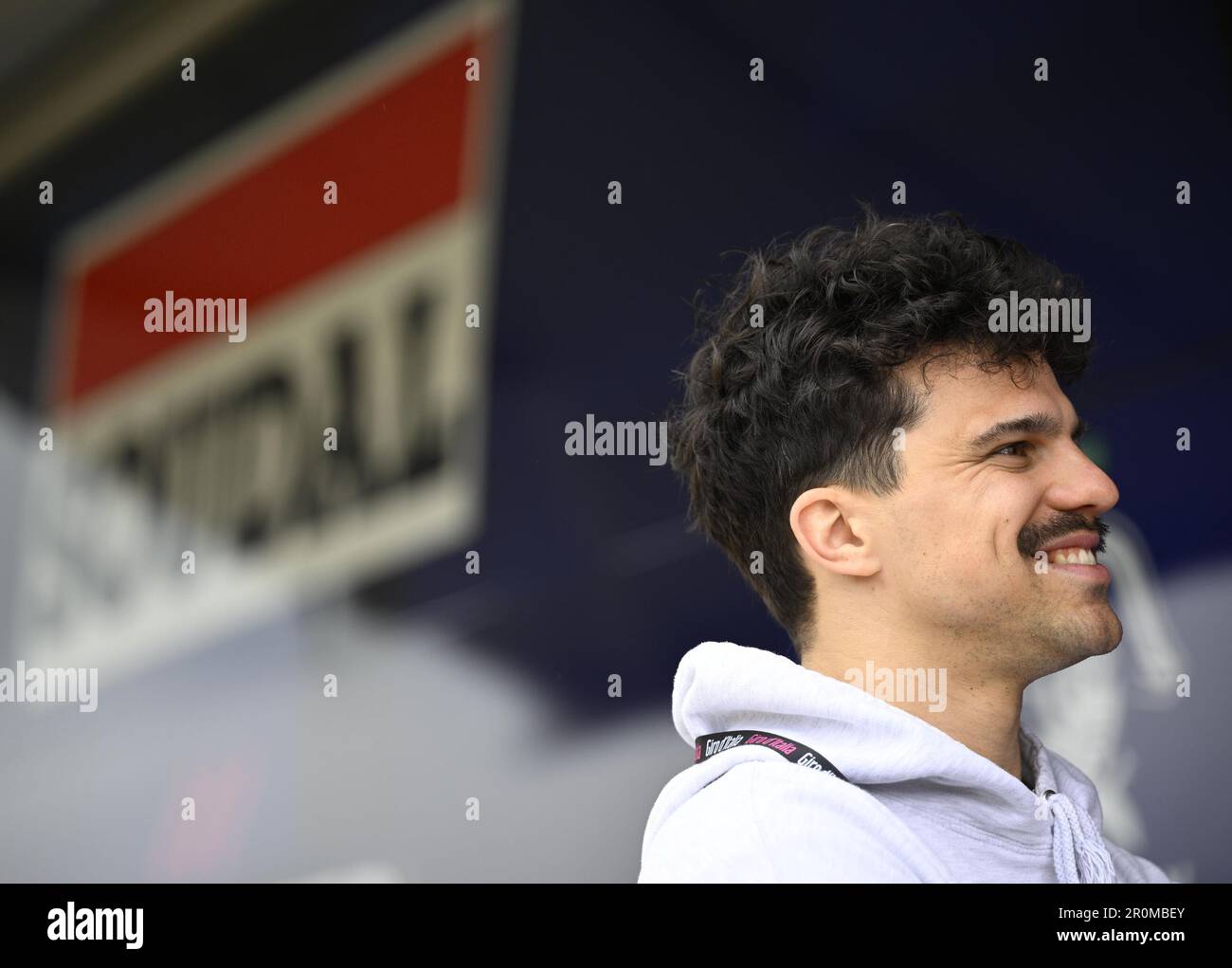 Venosa, Italy. 09th May, 2023. 'Average Rob' (Robert Van Impe) pictured ...