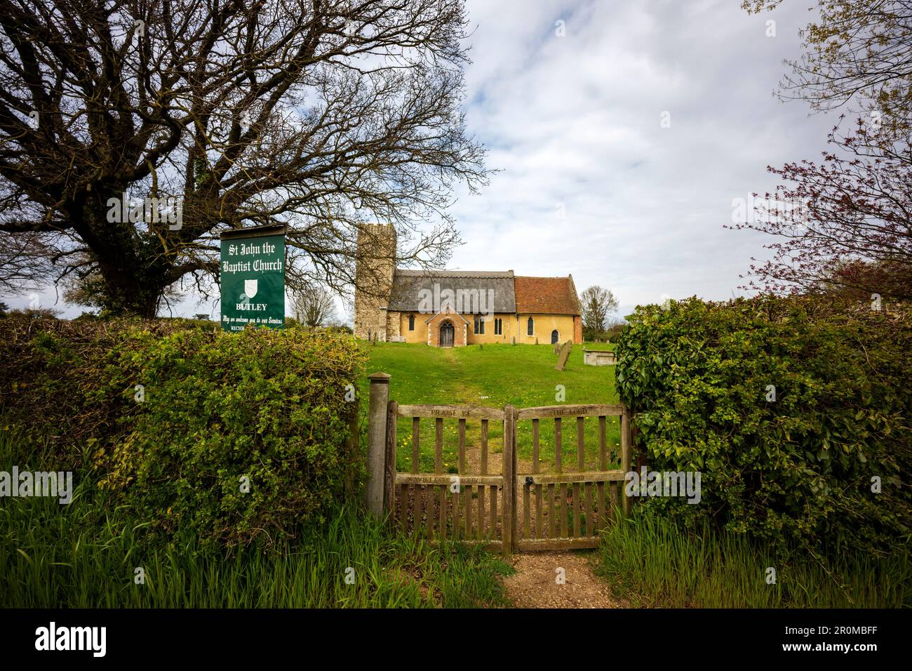 St John the Baptist church Butley Suffolk England Stock Photo - Alamy