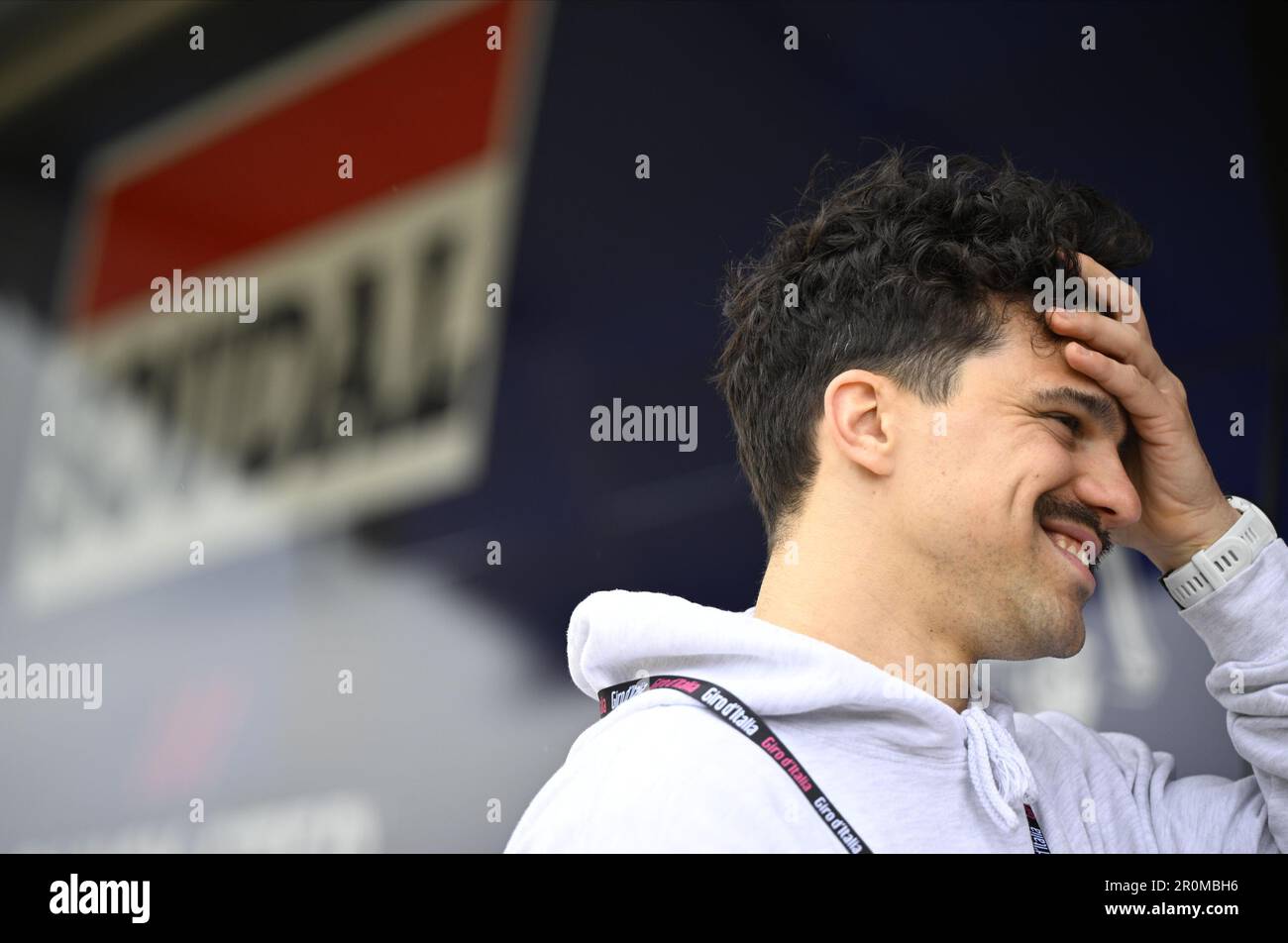 Venosa, Italy. 09th May, 2023. 'Average Rob' (Robert Van Impe) pictured ...