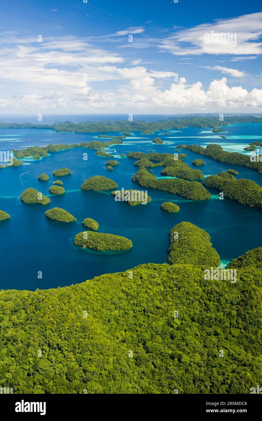 Rock Islands of Palau, Pacific, Micronesia, Palau Stock Photo - Alamy
