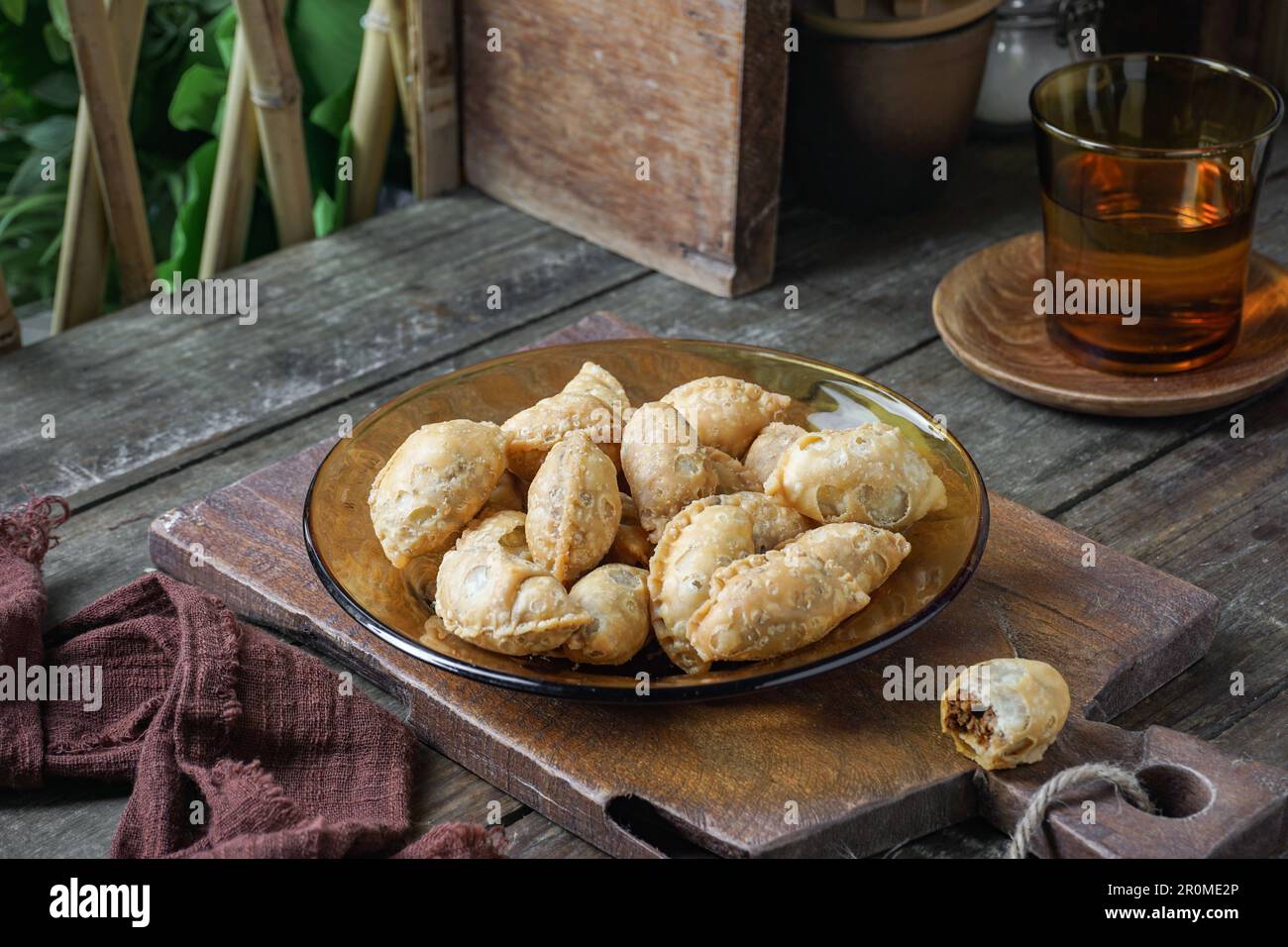 Curry Puff Mini or Malay called Karipap Mini Stock Photo - Alamy
