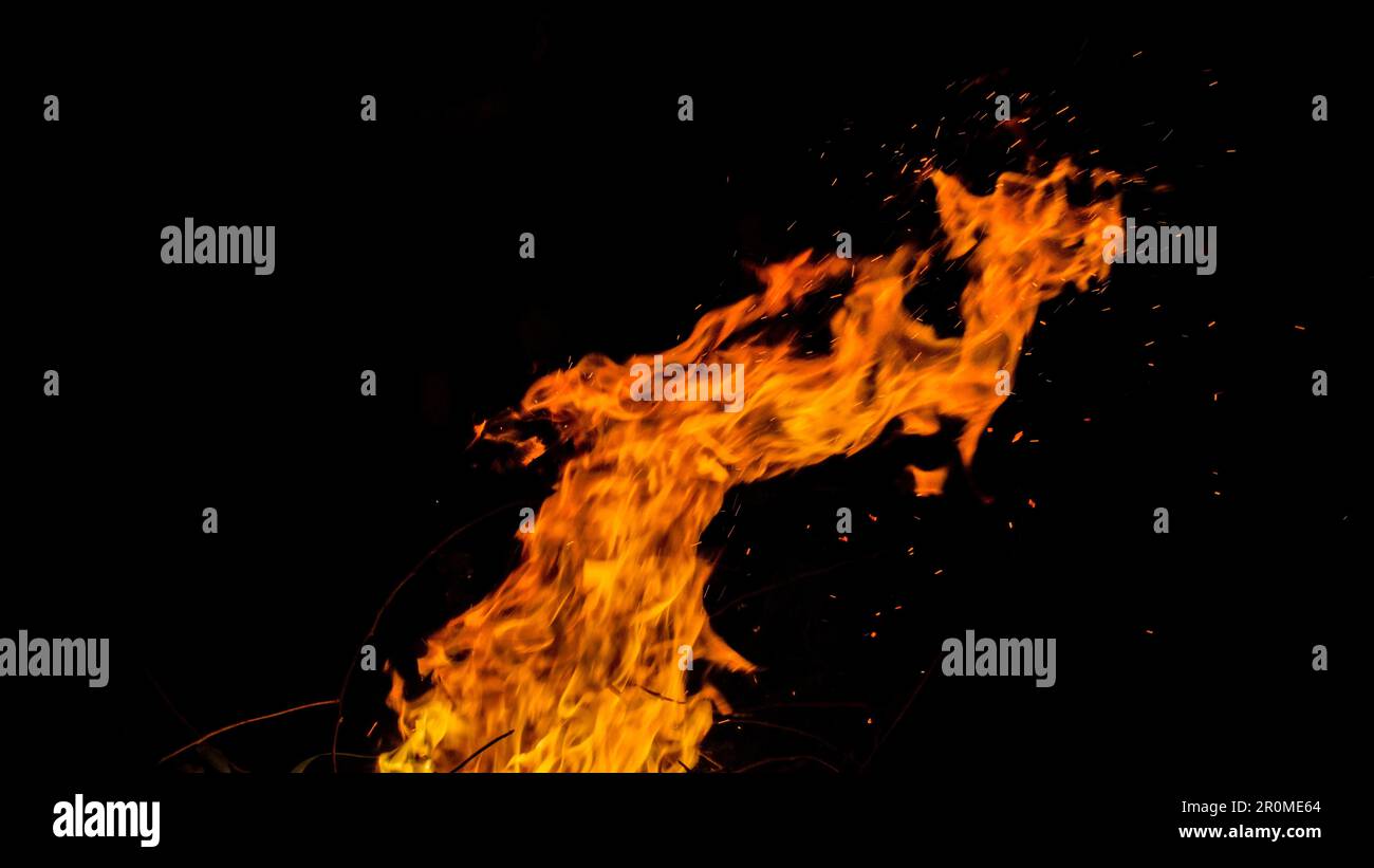 Flame overlay effect hi-res stock photography and images - Alamy