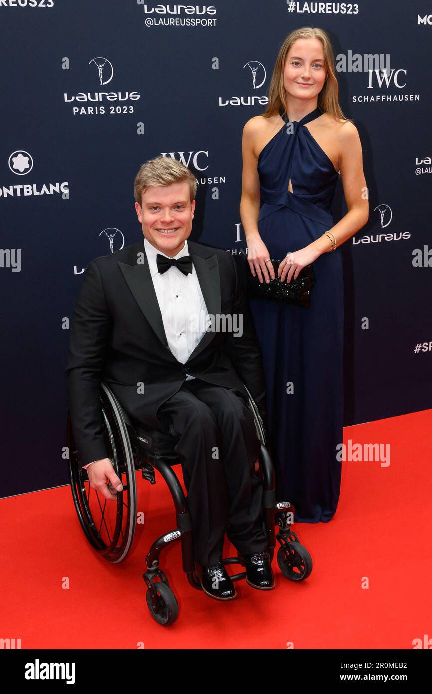 Paris, France. 08th May, 2023. Jesper Pedersen arrives at the 2023 ...