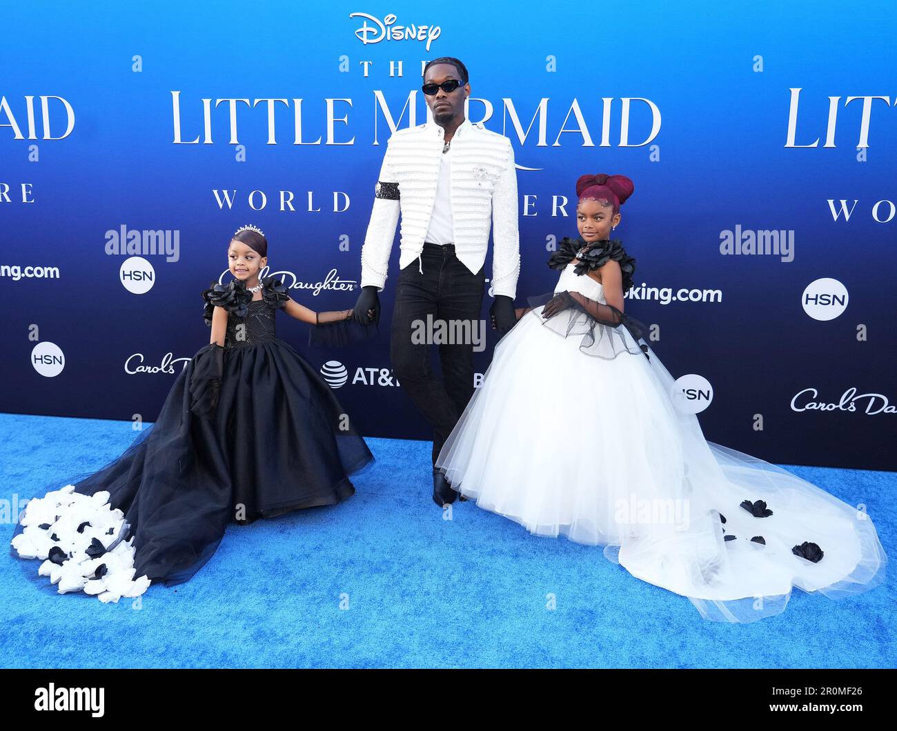 Los Angeles, USA. 08th May, 2023. (L-R) Kulture Kiari Cephus, Offset ...