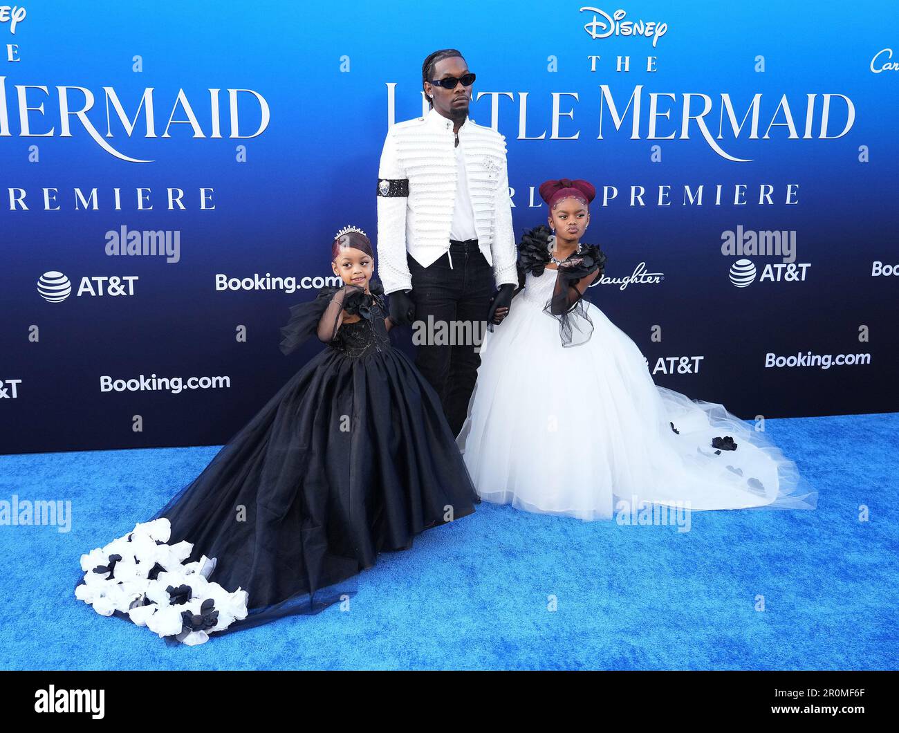 Los Angeles, USA. 08th May, 2023. (L-R) Kulture Kiari Cephus, Offset ...